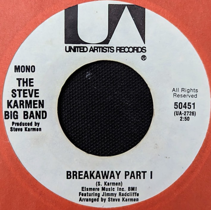 🥁 The Steve Karmen Big Band – Breakaway Pt1 and Pt2 – HEAL