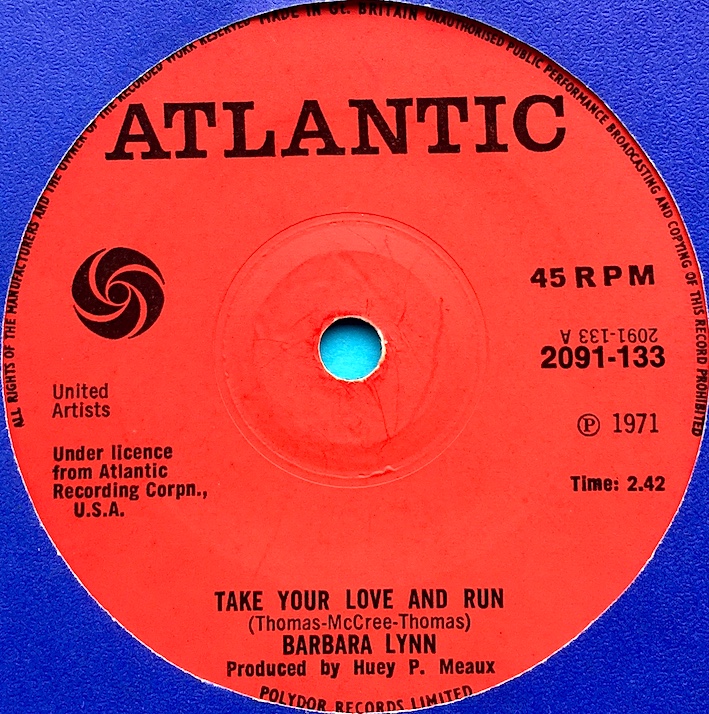 🥁 Barbara Lynn – Take Your Love And Run… – HEAL