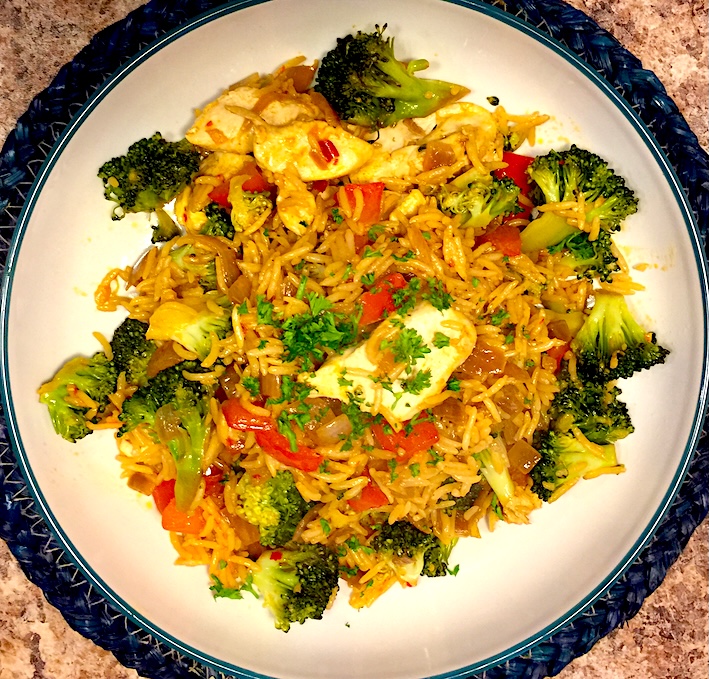 🥘 Carole’s firecracker rice with vegetables and chicken … – HEAL