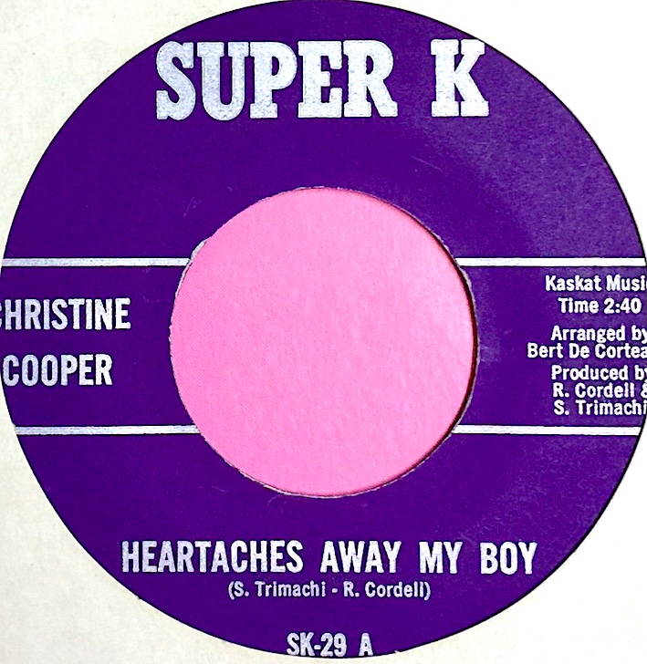 🥁 Christine Cooper – Heartaches Away My Boy… – HEAL