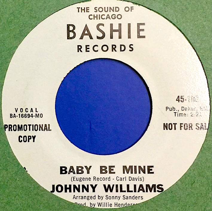 🥁 Johnny Williams – Baby Be Mine… – HEAL