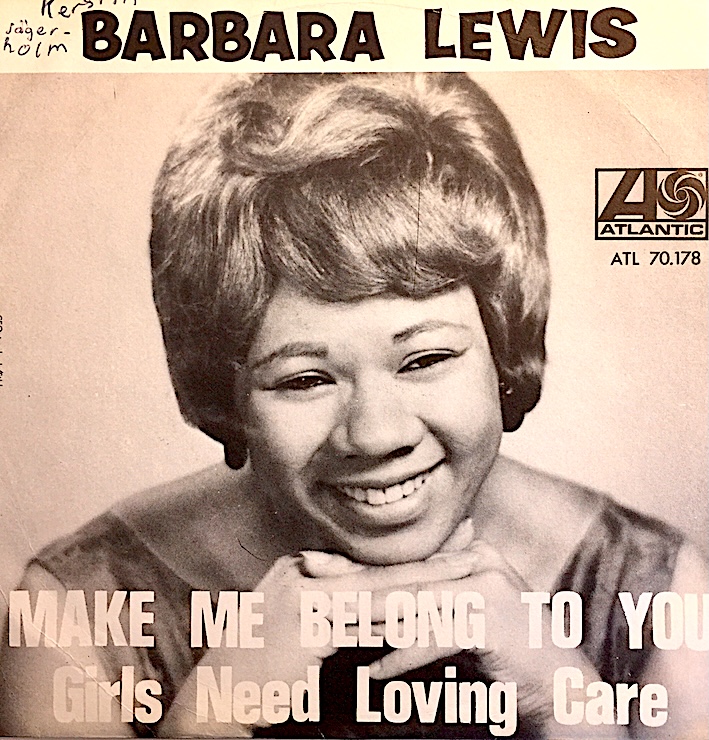 🥁 Barbara Lewis – Make Me Belong To You… – HEAL
